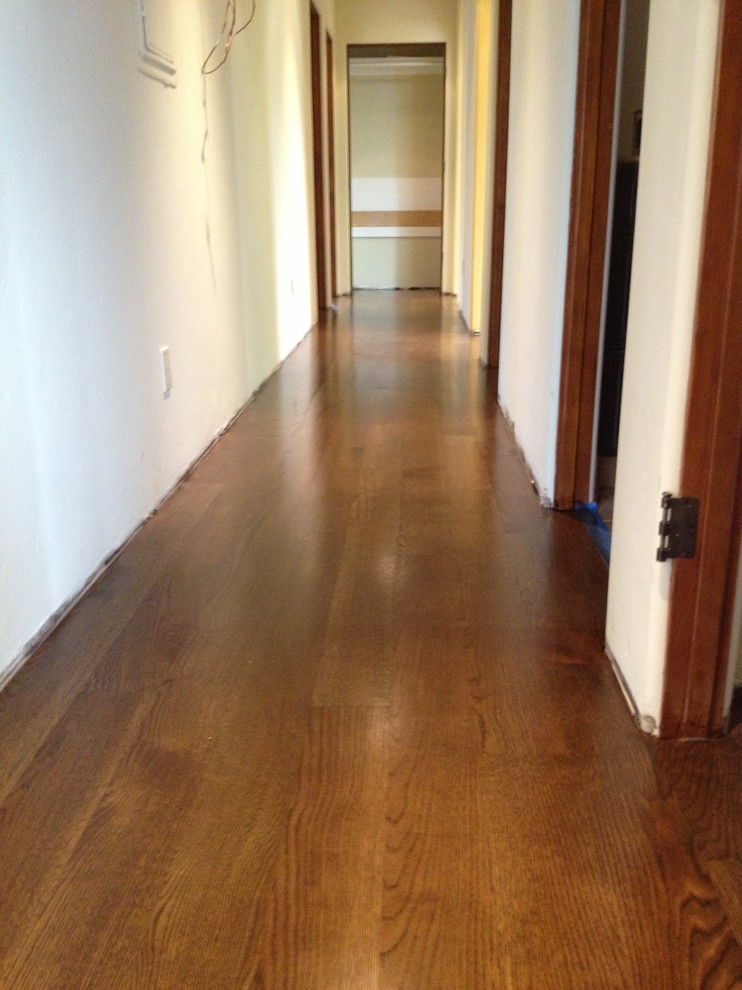 white oak floor - Traditional - Hall - San Francisco - by Bayhouse ...
