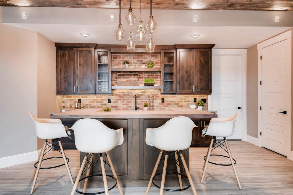 4312 Lemon Grass Dr. - Rustic - Home Bar - Denver - by HomeSpun Staging ...