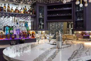 A bit of Bling and Booze - Transitional - Home Bar - Los Angeles - by ...