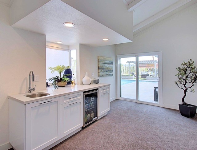 Alameda House - Palm Springs - Transitional - Home Bar - Los Angeles - by A Plus Cabinets, Inc ...