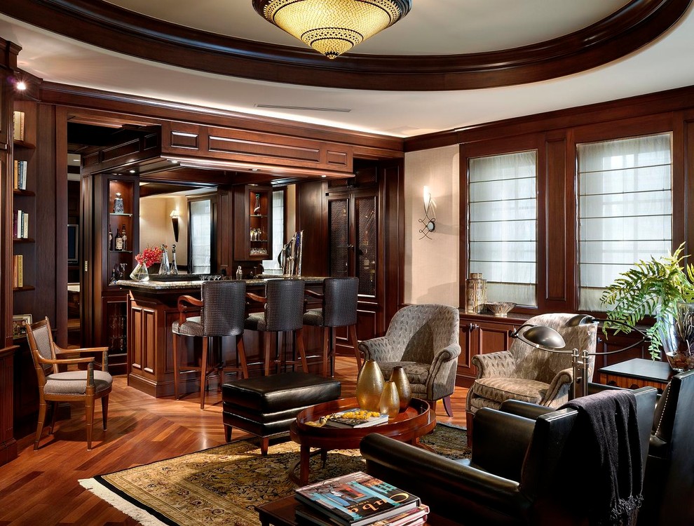 Alvarez Home Bar - Transitional - Home Bar - Miami - by B Pila Design ...