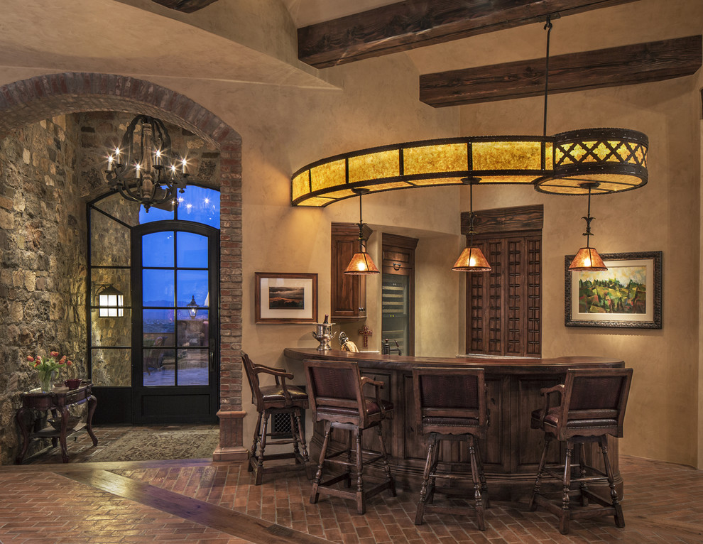 Arizona Tuscan - Southwestern - Home Bar - Phoenix - by Urban Design ...