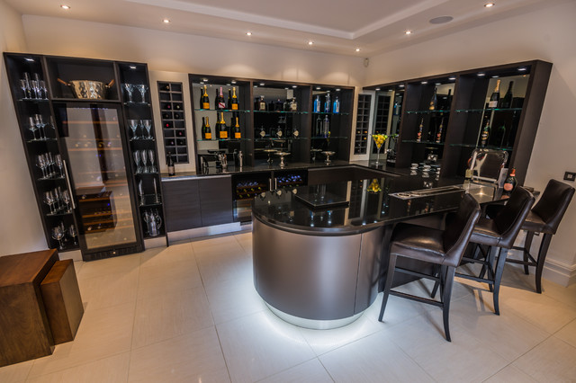 Aster Bar - Modern - Home Bar - Cheshire - by Hart-Woods | Houzz UK