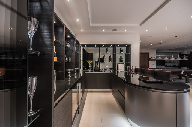 Aster Bar - Modern - Home Bar - Cheshire - by Hart-Woods | Houzz AU