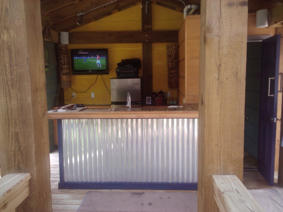 Backyard Bar - Beach Style - Home Bar - Orlando - by KTB Design Group ...