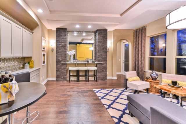 Balcones Creek Model Home - Modern - Home Bar - Austin - by Karen Dietz ...