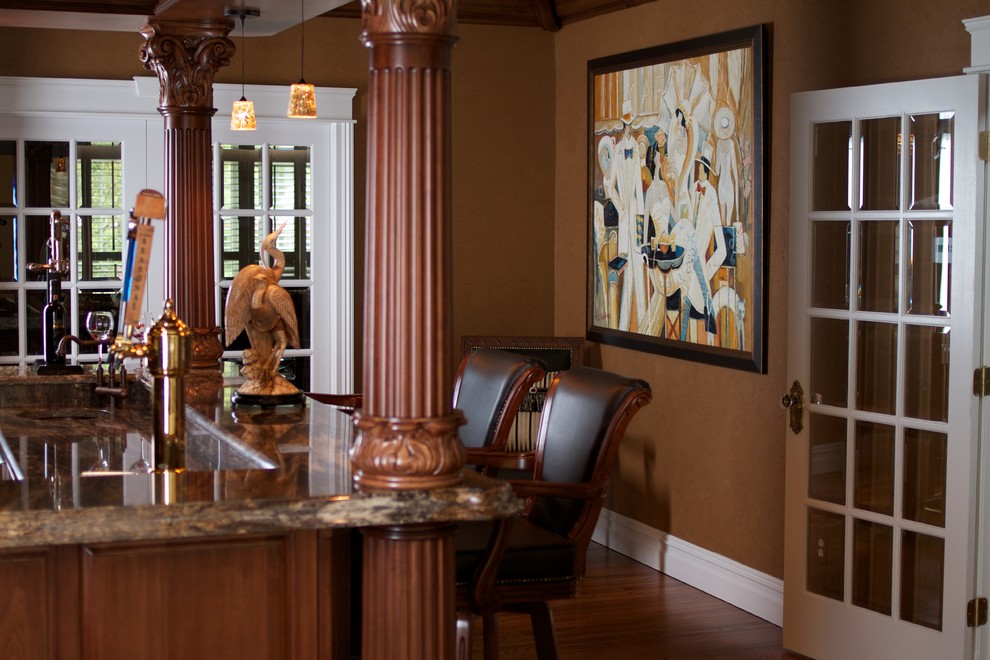 Bar Lounge - Traditional - Home Bar - New York - by Deborah Martin ...