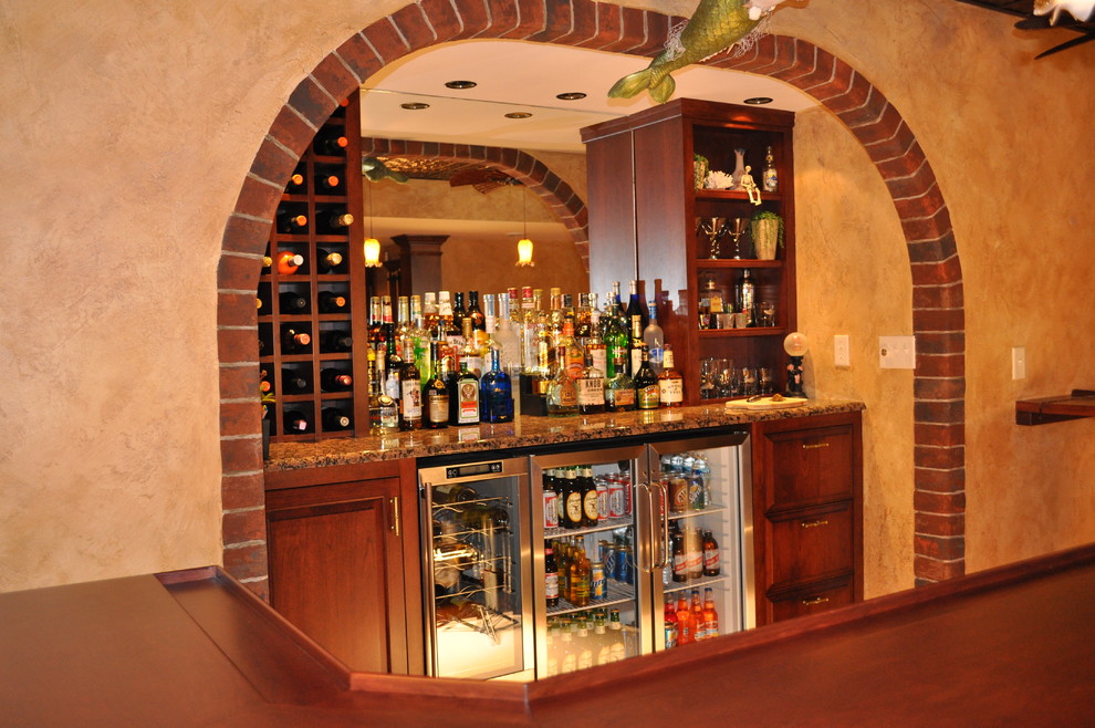 Bars - Traditional - Home Bar - Philadelphia - by Media Rooms Inc | Houzz