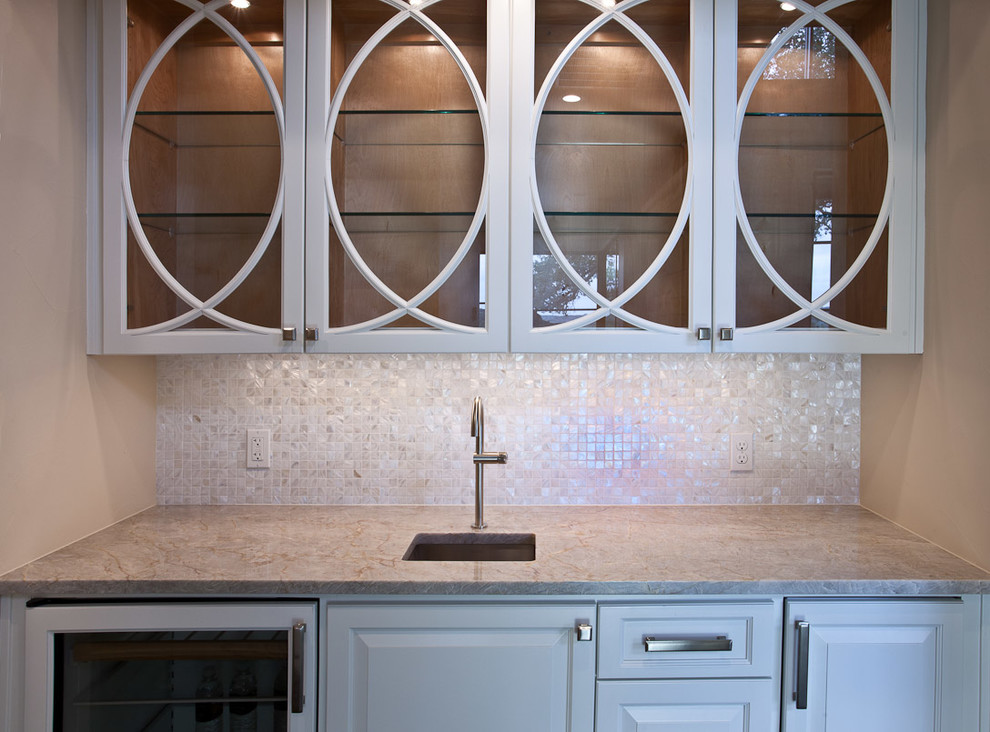 Barton House Project - Home Bar - Orange County - by Modul Marble ...