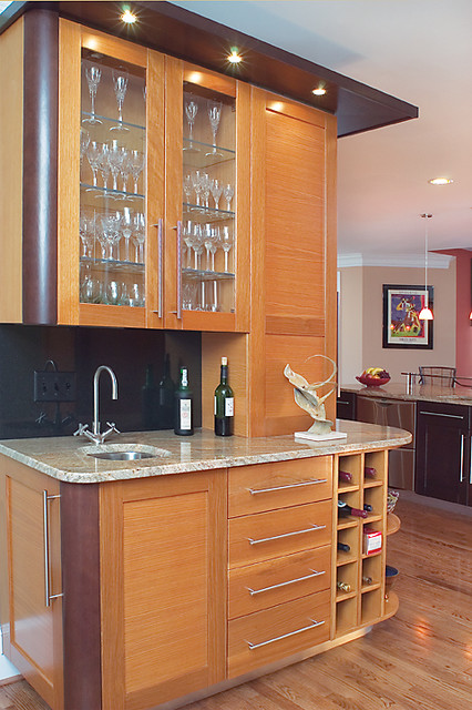 Before & After Kitchen: Traditional to European - Scandinavian - Home ...