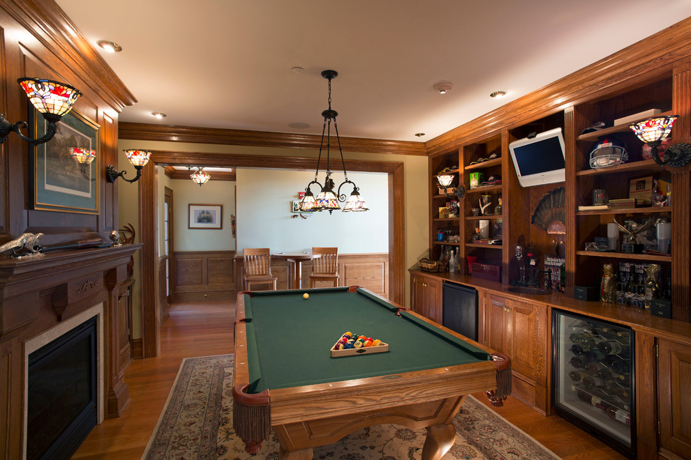 Billiard's Room - Farmhouse - Home Bar - New York - by Structure Works ...