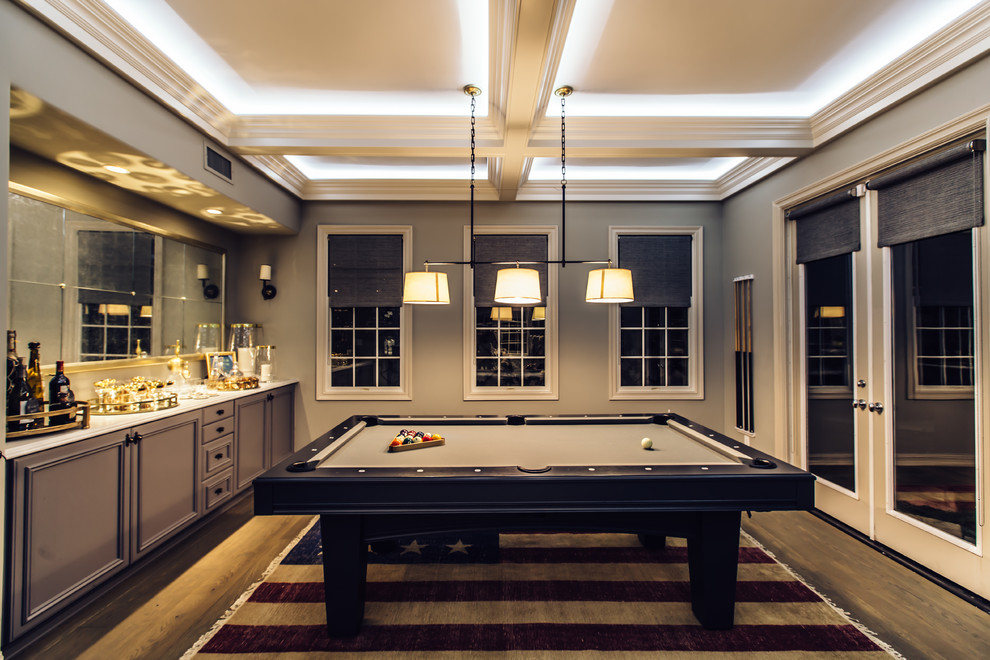 Billiards Room - Transitional - Home Bar - San Francisco - by Rosenmayr ...