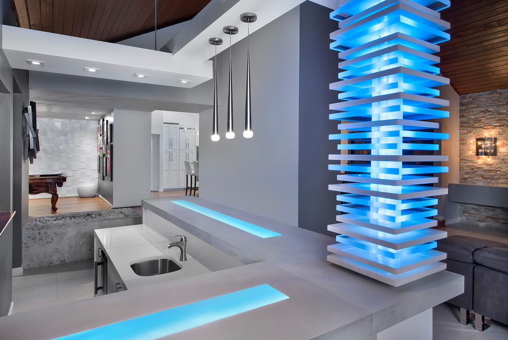 Bobcat Drive - Modern - Home Bar - by Leili Design Studio | Houzz