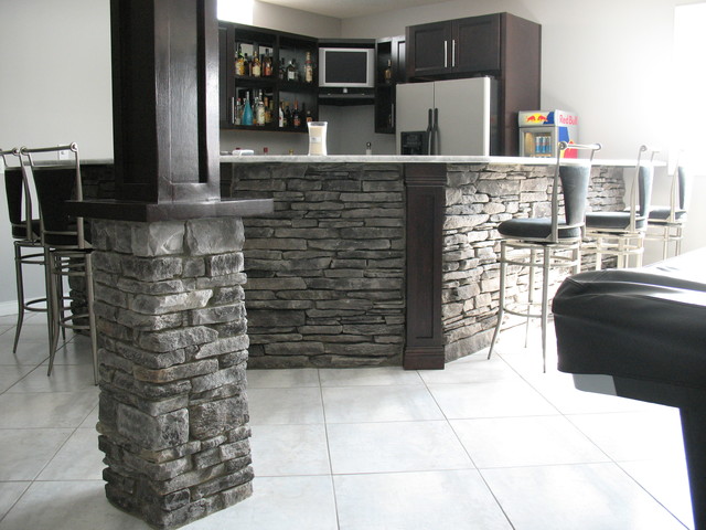 Cultured Stone Home Bars Stone Outdoor Bar: Detailed Breakdown Of The
