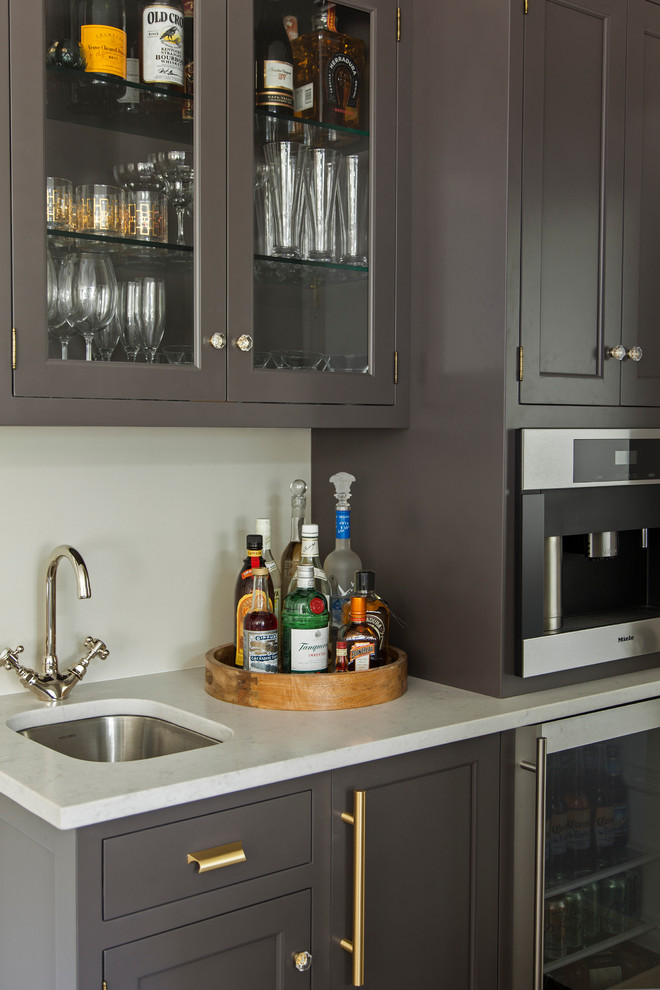 Bright Traditional Remodel - Traditional - Home Bar - Portland - by ...