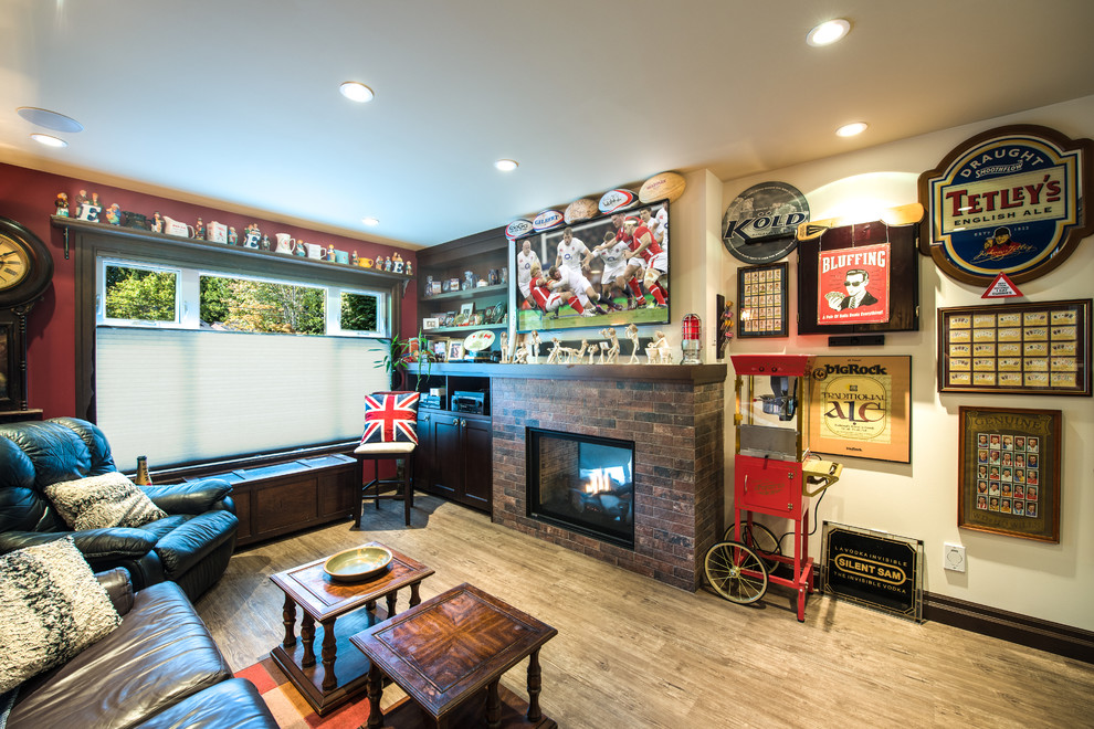 British Pub Style Home Bar - Eclectic - Home Bar - Vancouver - by My ...