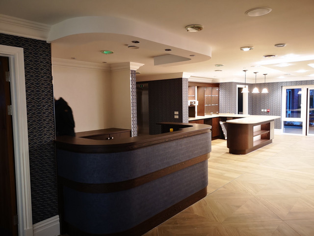 Cafe Bar and Reception Desk - Contemporary - Home Bar - Berkshire - by ...