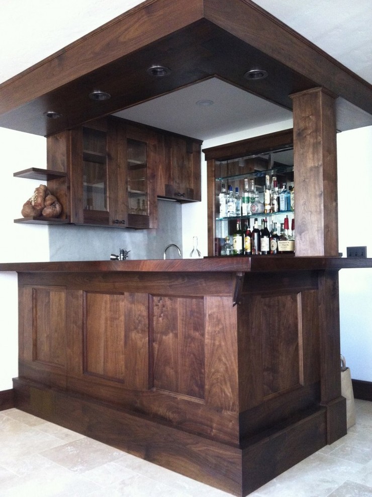 California Craftsman Home Bar - Craftsman - Home Bar - San Francisco ...