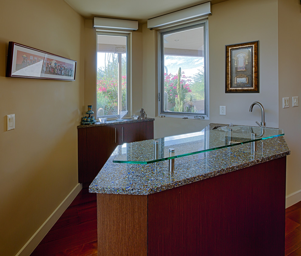 Camelback Mountain - Contemporary - Home Bar - Phoenix - by Ackerman ...