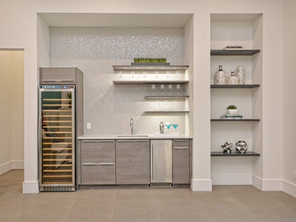 Carranzo | Arete Kitchens - Modern - Home Bar - Austin - by Arete ...