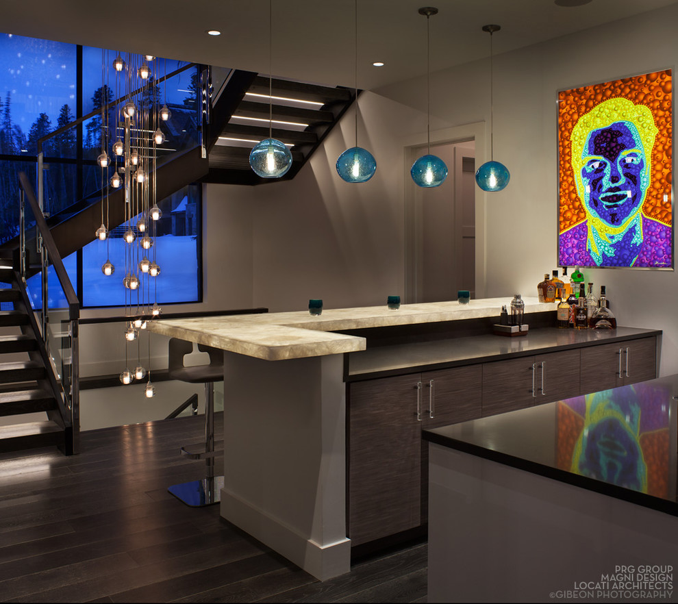 Castle in the Sky - Contemporary - Home Bar - Other - by Locati ...