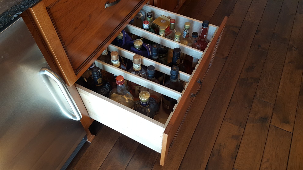 Central Wisconsin Build - Rustic - Home Bar - Other - by Woodstock ...