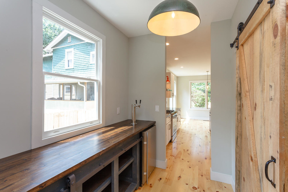 Charming Custom Craftsman New Build - Craftsman - Home Bar - Other - by ...