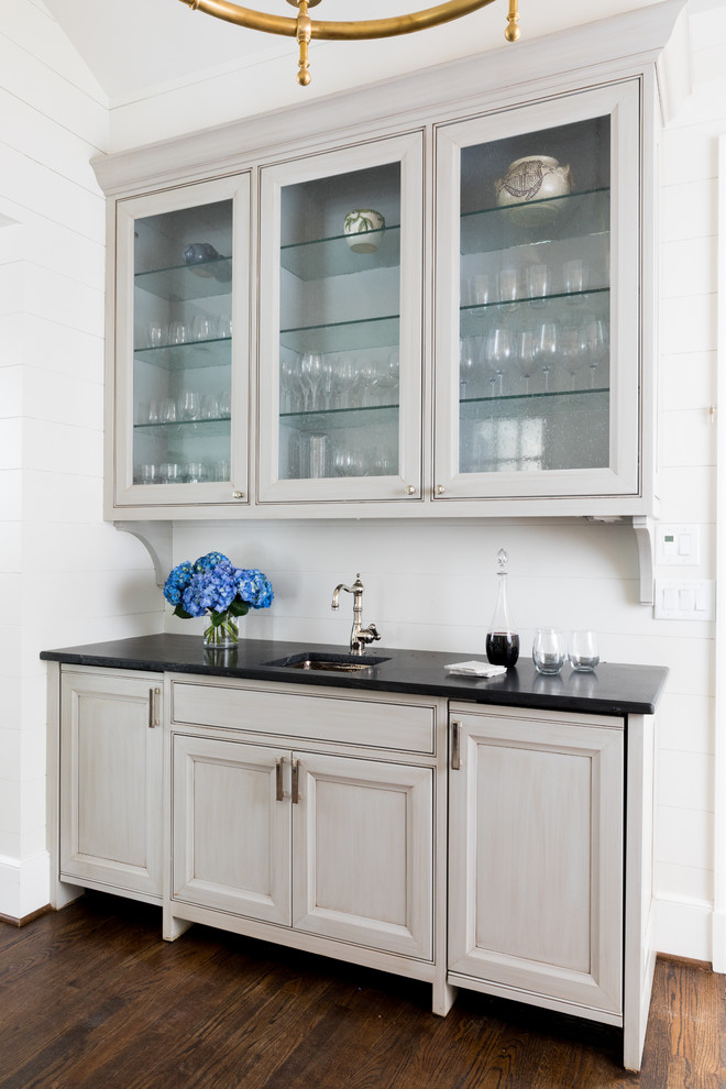 Classic Redux - Traditional - Home Bar - Atlanta - by Frances Flautt ...