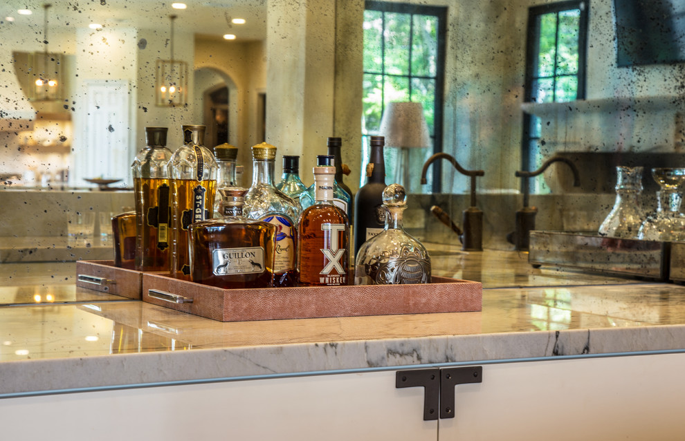 Classic Tanglewood Addition - Traditional - Home Bar - Houston - by ...
