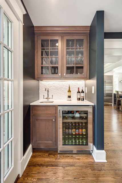 Classy Colonial - Transitional - Home Bar - DC Metro - by Moser ...