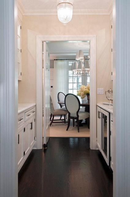 Coastal Colonial New Construction - Traditional - Home Bar - New York ...