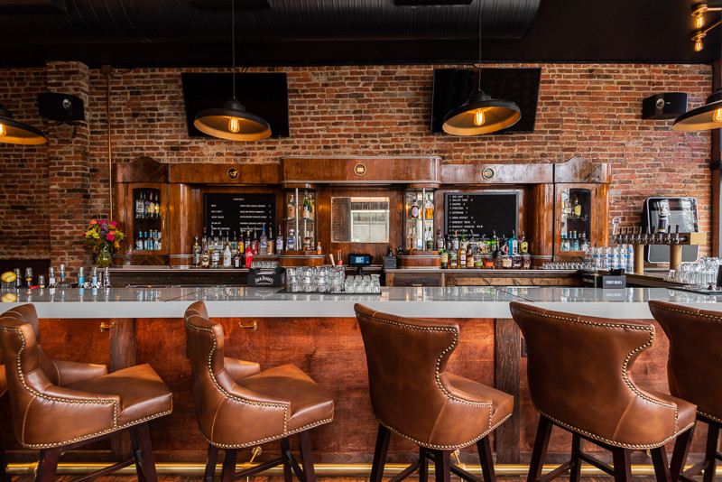 Cobblestone Bar - Rustic - Home Bar - Cincinnati - by CHAATRIK ...