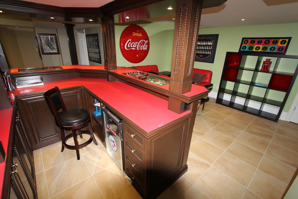Coca Cola Lounge - Traditional - Home Bar - Toronto - by LUNCHBOX ...