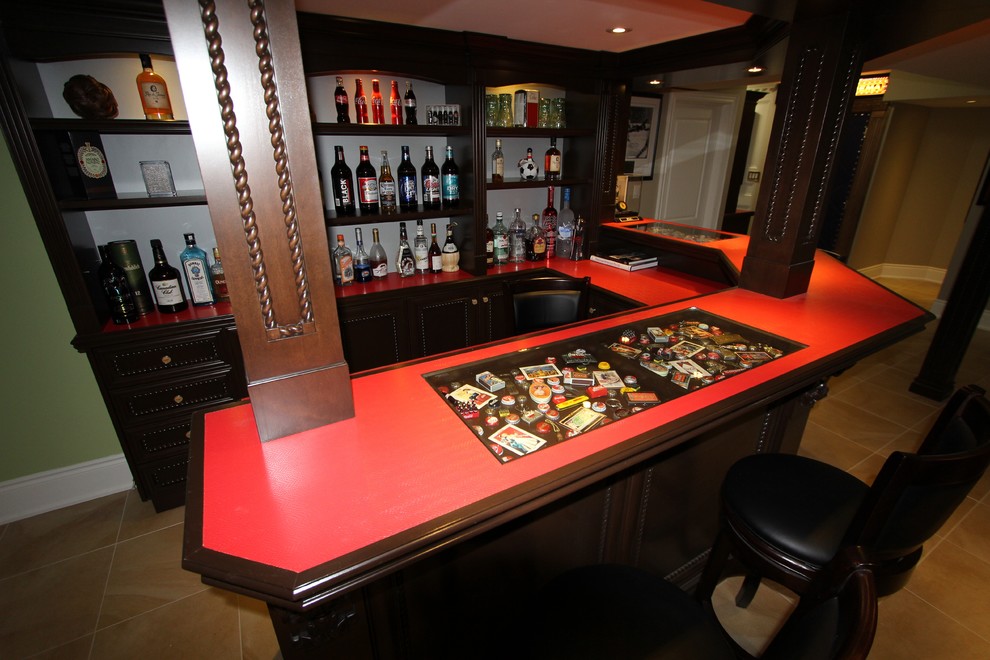 Coca Cola Lounge - Traditional - Home Bar - Toronto - by LUNCHBOX ...