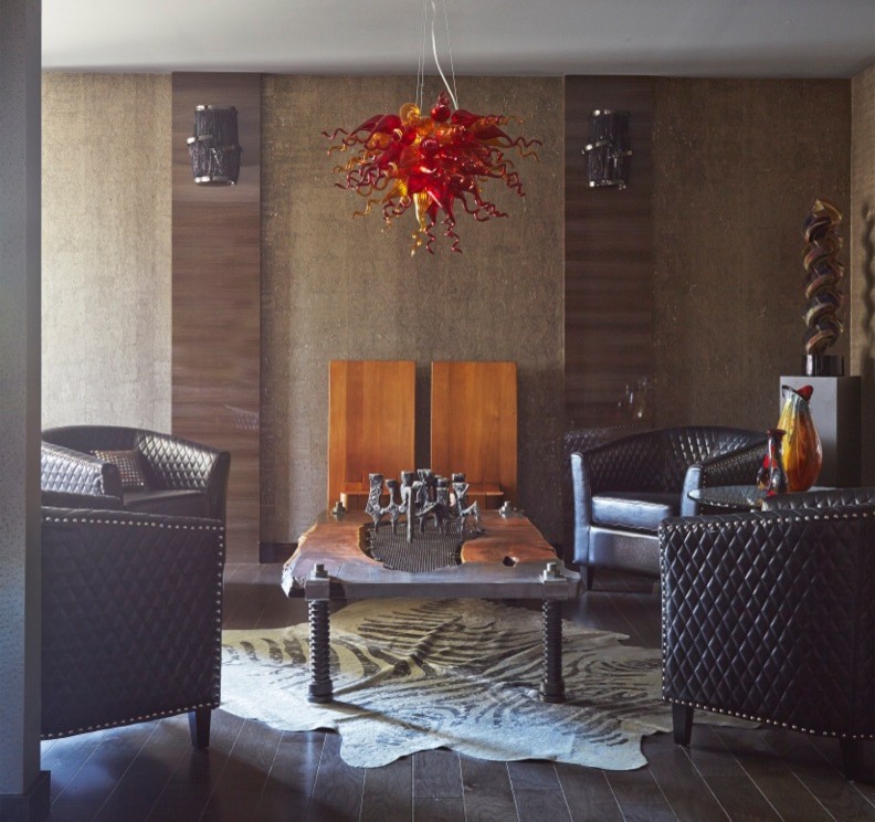 Contemporary Downtown Loft - Contemporary - Home Bar - Houston - by ...