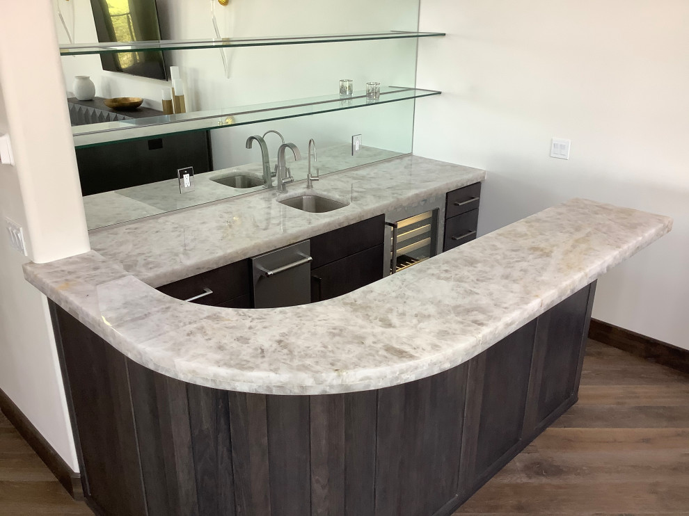 Contemporary Home Bar - Contemporary - Home Bar - Albuquerque - by ...