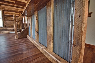 Corrugated Metal Bar - Rustic - Home Bar - Other - by DW3 Construction ...