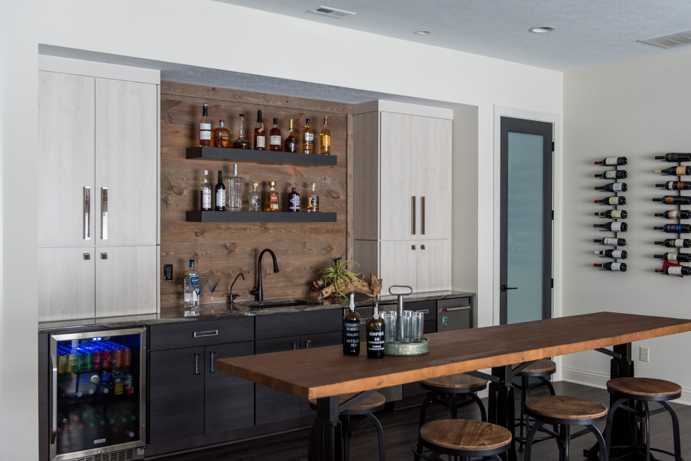 Country Club Living: Home Bar - Transitional - Home Bar - Indianapolis ...