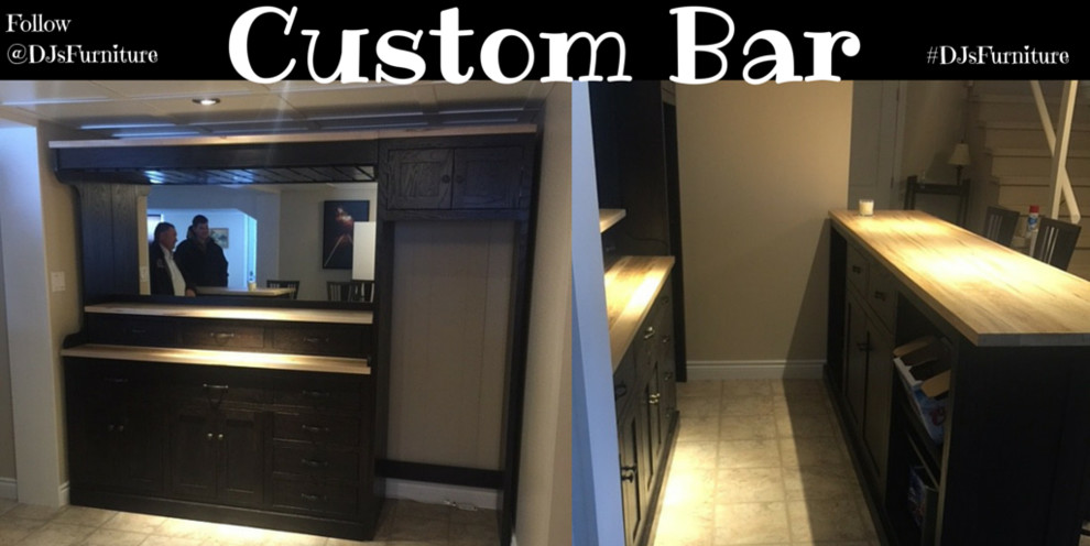 Custom Bar Design - Traditional - Home Bar - Other - by DJ's ...