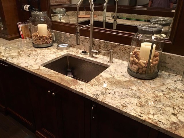 Custom Basement Bar - Contemporain - Bar de Salon - Atlanta - par Top ...