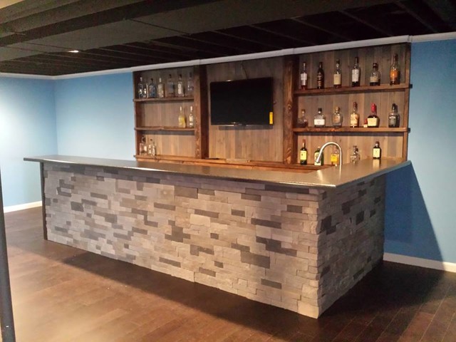 Custom Built Bar - Craftsman - Home Bar - St Louis - by Elysium ...