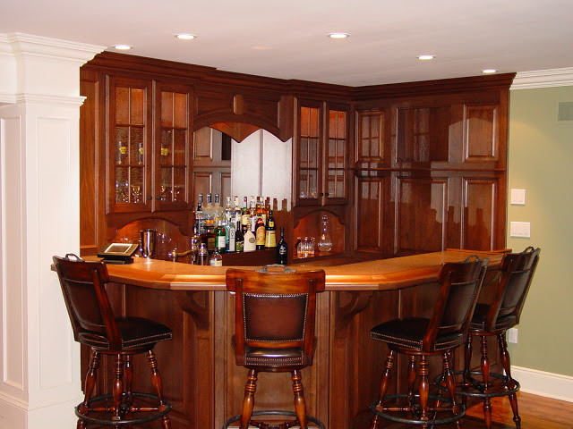 Custom Home Bars - Traditional - Home Bar - New York - by Trade Mark ...