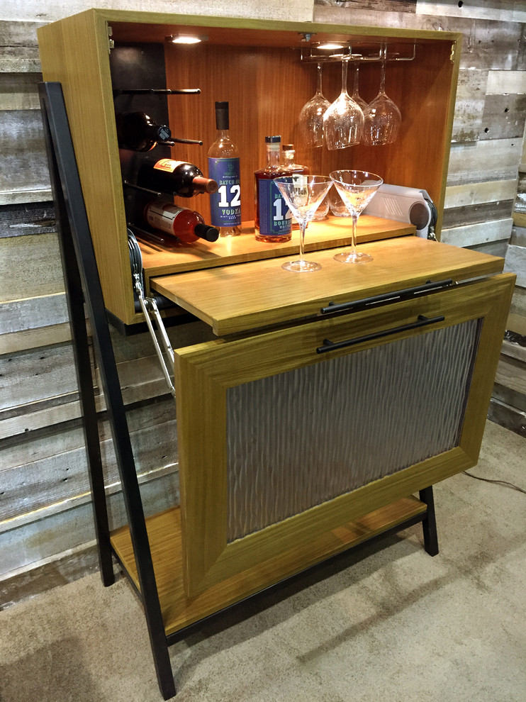 Custom Mini Bar - Contemporary - Home Bar - Seattle - by Madera ...
