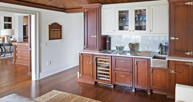 Custom Walk Up Bar - Contemporary - Home Bar - New York - by WL Kitchen ...