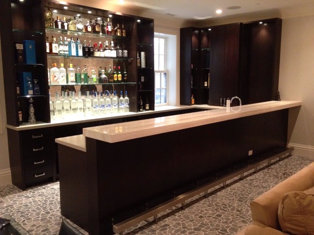 Custom Wet Bar - Transitional - Home Bar - Chicago - by Braun ...