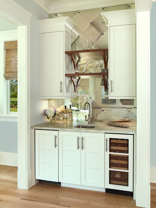 53+ Mirror Backsplash ( UNIQUE & STYLISH ) - Reflective Backsplashes