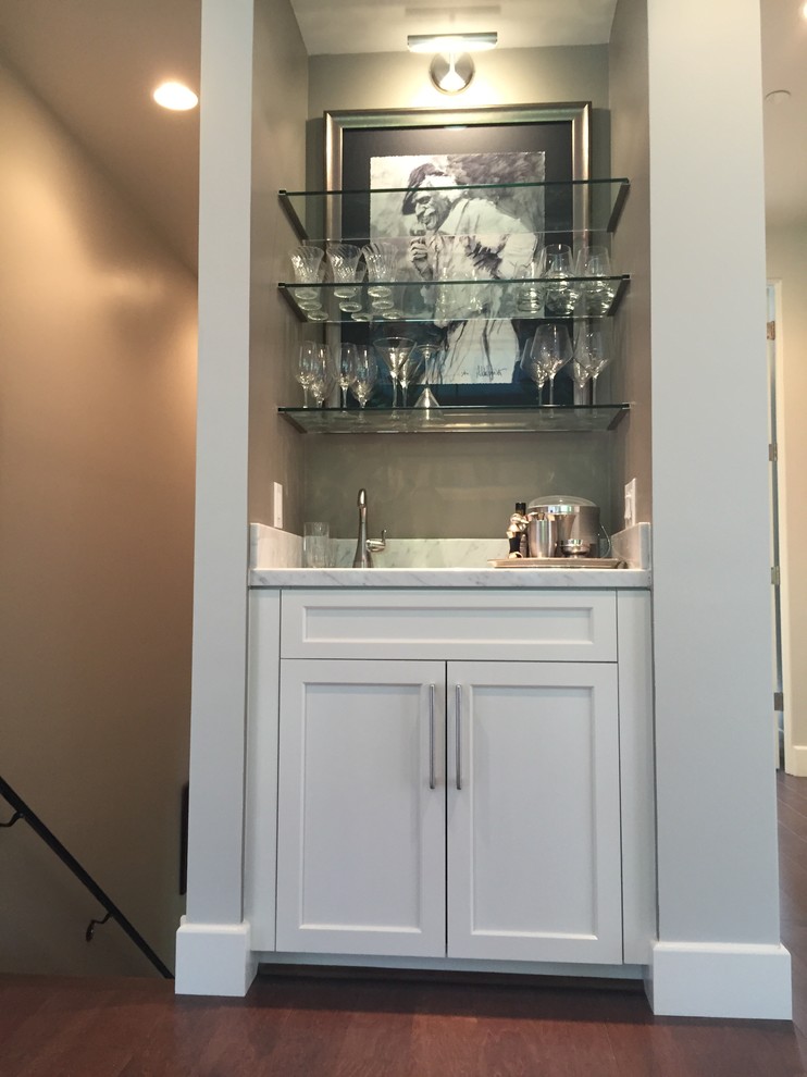 Danville Design Modern Farmhouse - Farmhouse - Home Bar - San Francisco ...