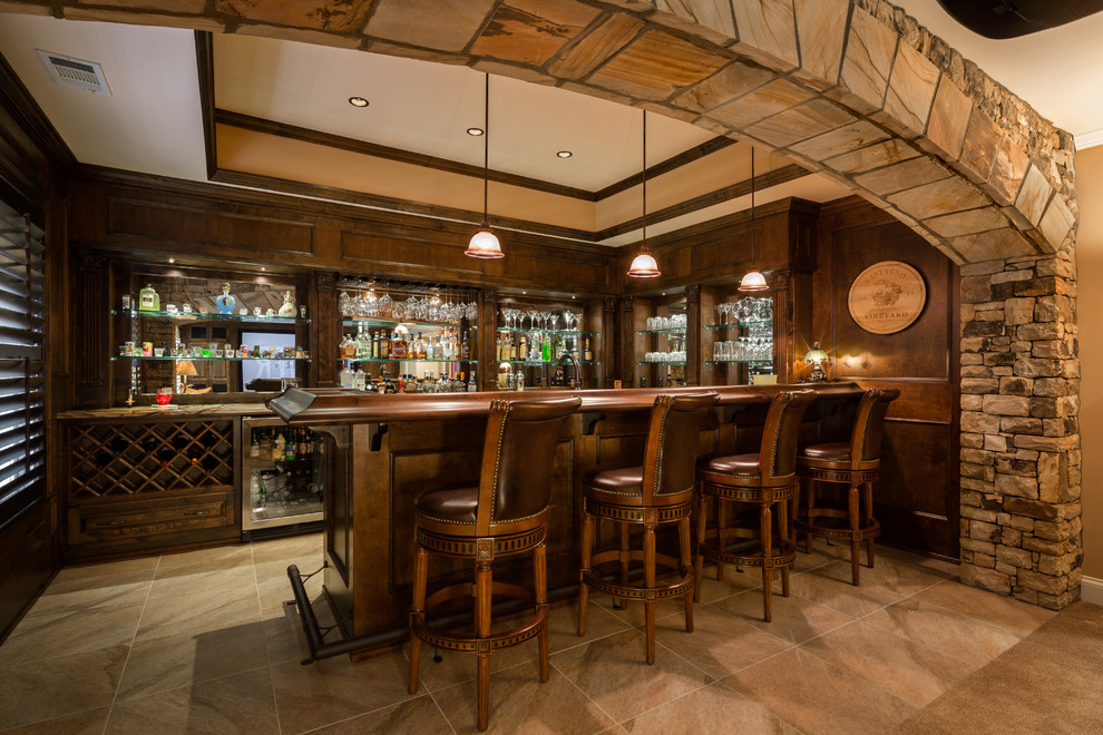 Direct Build Milton Basement Project - Craftsman - Home Bar - Atlanta ...