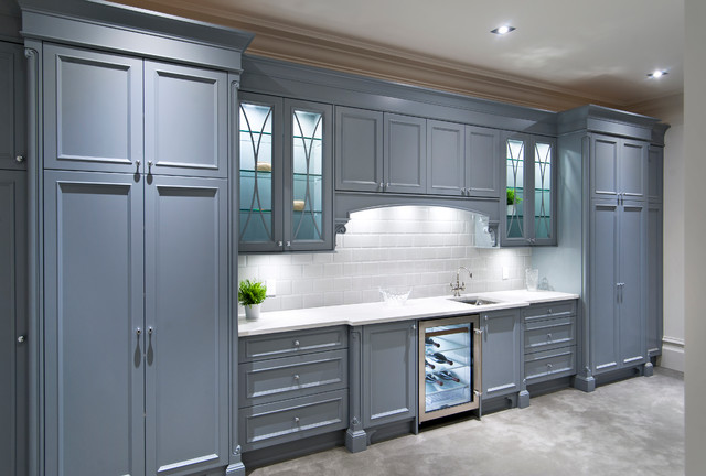 Donz - Classique - Bar de Salon - Vancouver - par Old World Kitchens ...