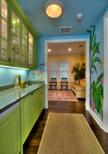 Dream Coast Builders Home Bar - Tropical - Home Bar - Tampa - by Dream ...